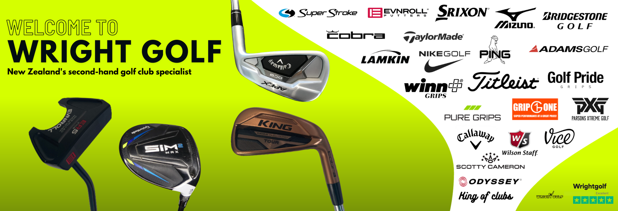 Used Golf Clubs NZ — Wright Golf NZ